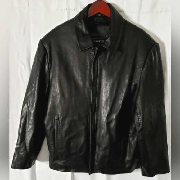 Kasper | Jackets & Coats | Kasper Mens Coat Leather Jacket W Removable ...